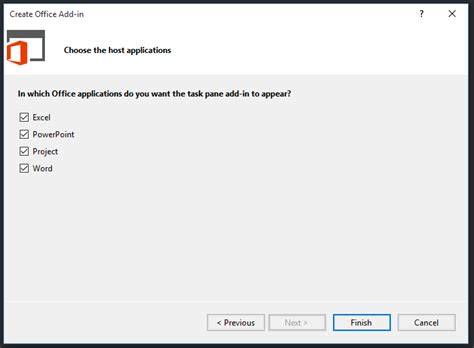 Javascript Create Task Pane Office Add In For Outlook 2016 Stack