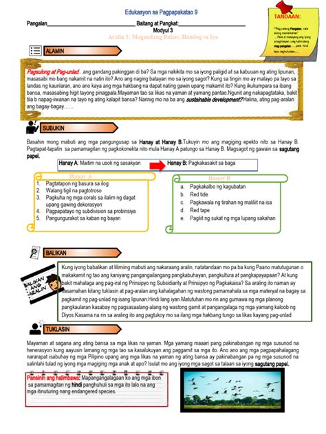 Esp Learning Modules 3 Pdf