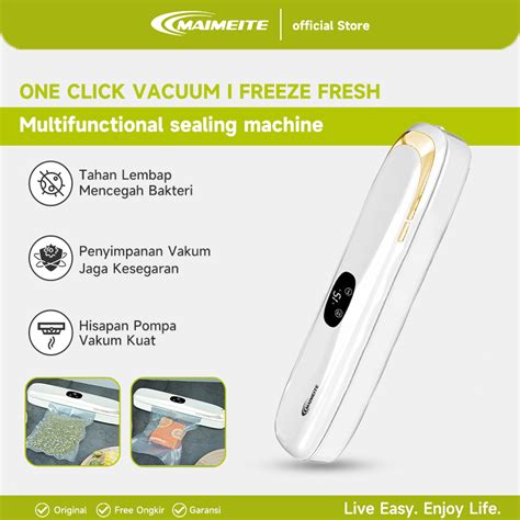 Jual MAIMEITE MK 801 Vacuum Sealer Food Mesin Pengemas Fresh Makanan