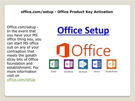 PPT Office Com Setup Office Product Key Activation PowerPoint Presentation ID 9880804