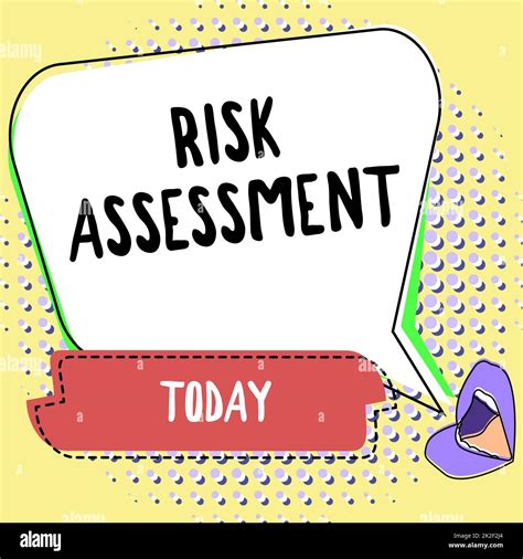 Text Sign Showing Risk Assessment Business Overview Evaluating Potential Risks Involved