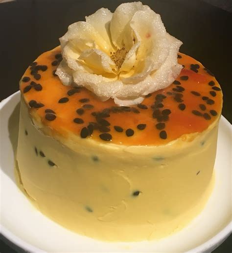 Passionfruit Orange Blossom Vanilla Cake Recipe Sweet Tooth Experiments
