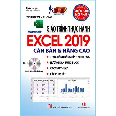 Giáo Trình Thực Hành Microsoft Excel 2019 Căn Bản And Nâng Cao Sách Kèm
