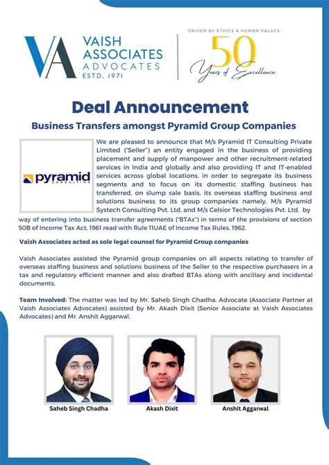 Saheb Singh Chadha On Linkedin Glad To Have Led This Transaction Thanks A Lot Akash Dixit And