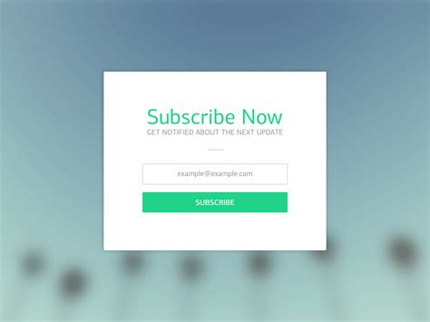 Newsletter Subscription Card Animated Cards Newsletter Subscription