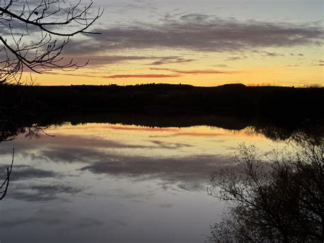 A Fall Night At Lake Fryer