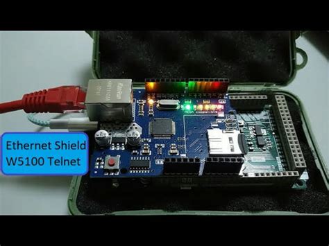 Arduino Due Ethernet Shield W Telnet Server