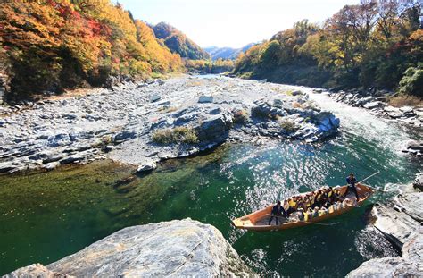 Chichibu Attractions Autumn Leaf Festival In Nagatoro Town Digi