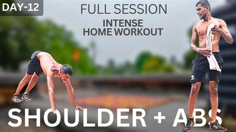 Build Shoulder Muscles Core Workout 15 Minute Workout Youtube