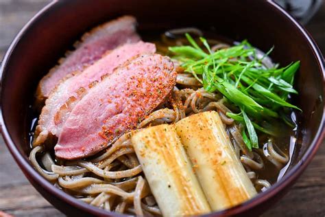 Chicken Udon Noodle Soup Tori Nanban Udon Sudachi Recipes