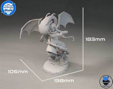 Rimuru Tempest Reincarnated As A Slime Anime Figurine Stl 3d Model 3d