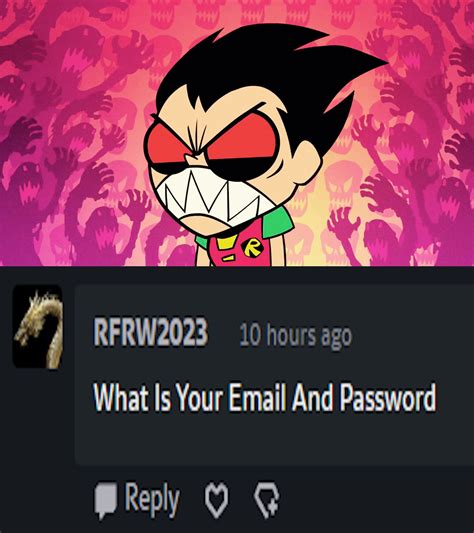 Ttg Robin Angry At Rfrw2023 By Badcharacterlover369 On Deviantart
