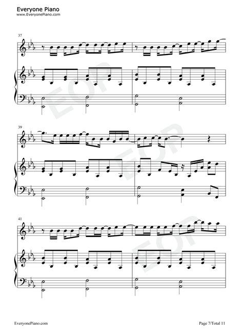 恶作剧 弹唱谱五线谱预览7 钢琴谱文件五线谱双手简谱数字谱MidiPDF免费下载