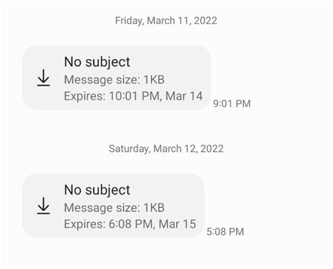 Failed Text Messages