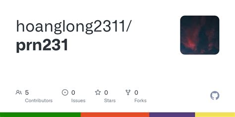 Github Hoanglong2311prn231