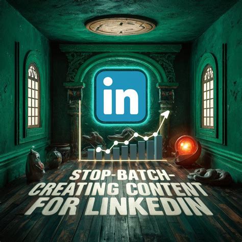 How To Batch Create Content For Linkedin Hammad Usman Posted On The