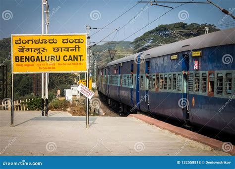 Morning View Of Bangalore Cant Railway Station Bangalore Karnataka