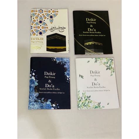 Jual Dzikir Pagi Petang Sesudah Shalat Fardhu Serta Surat Pilihan