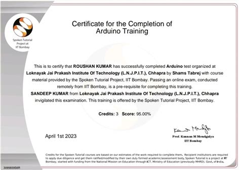 Roushan Kumar On Linkedin Arduinoday2023 Arduino Iitbombay