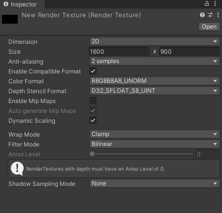 RenderTexture In Unity Is Black On Android But Works Fine In Editor Stack Overflow