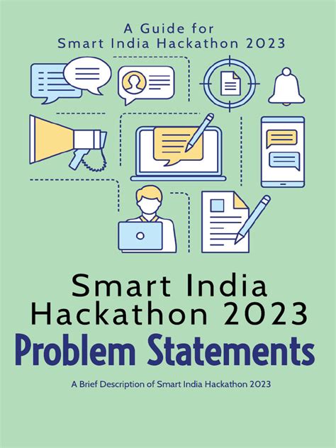 Problem Statements Smart India Hackathon 2023 Pdf