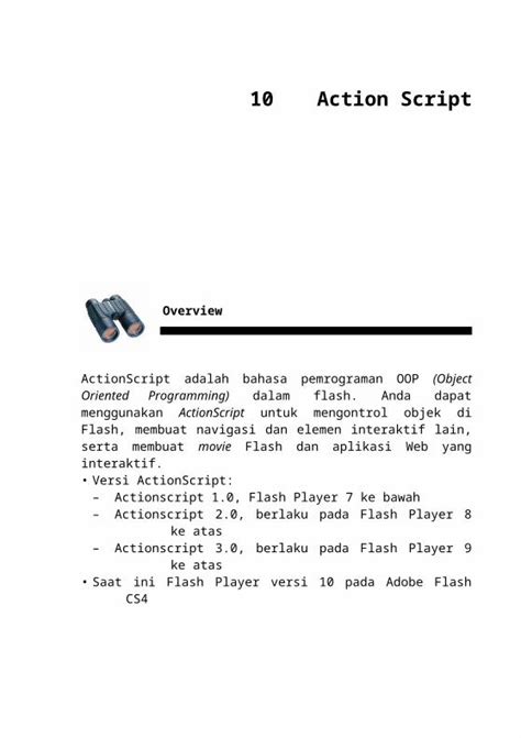 docx action script animasi dokumen tips