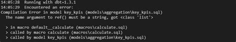 Semantic 107 Bug · Issue 197 · Dbt Labsdbtmetrics · Github