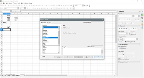 How To Add Up Columns Or Rows Of Numbers In Open Office Calc