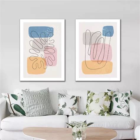 Kit De Marcos Decorativos Marinos Minimalistas MercadoLibre