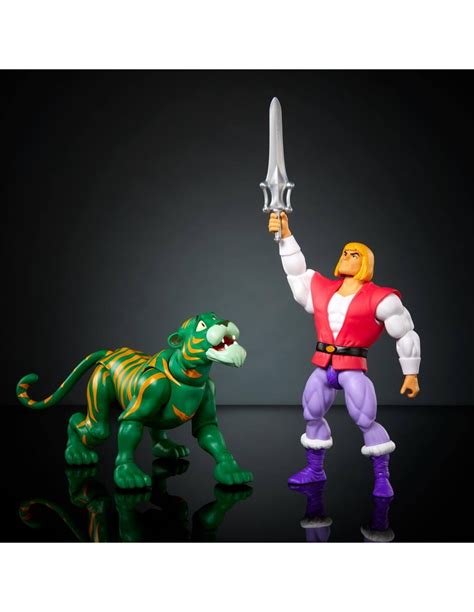 Pixelatoy Prince Adam And Cringer Cartoon Collection Masters Of The