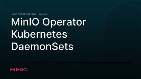 Minio On Linkedin Minio Operator Kubernetes Daemonsets