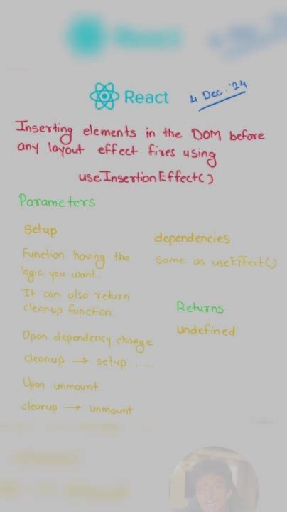 Om Londhe On Linkedin Useinsertioneffect Reactjs Reactplaylist