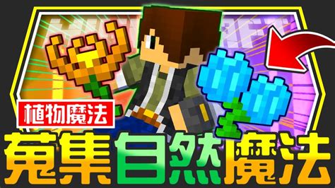 Minecraft魔法世界模組生存16【火與水元素 】自動魔力生產💥植物魔法的自然元素魔力蓄集【當個創世神│我的世界│麥塊】海尼根【模組生存