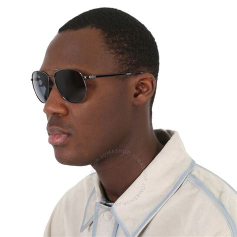 Ferragamo Salvatore Ferragamo Blue Pilot Unisex Sunglasses Sf157s 015