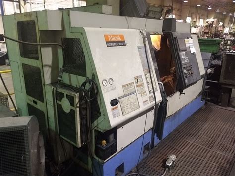 8 Chuck Mazak Model Integrex 200y Multi Axis Cnc Turning Center 2000