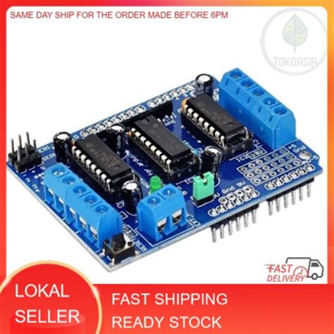 Jual Jual L293d Dc Motor Drive Shield Stepper Motor Shield Expansion