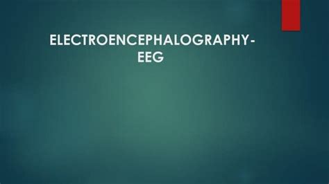 Positive Occipital Sharp Transients Of Sleep Posterior Slow Wave Transients Associated With Eye