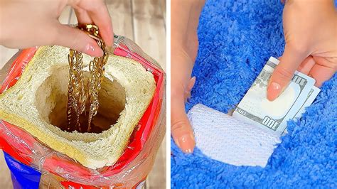 귀중품을 안전하게 보관할 수 있는 비밀 장소 Youtube