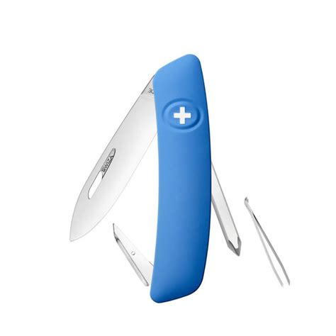 Navaja Multiusos Swiza D02 Azul Con 6 Funciones Kni 0020 1030 88 Kni