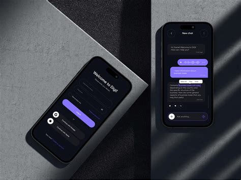 Ai Chatbot Mobile App Branding And Landing Page Behance