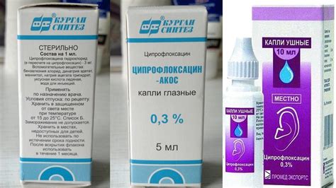 Ципрофлоксацин капли: инструкция по применению детям и взрослым ...