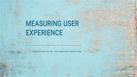 Key Performance Indicators Kpis For Ux