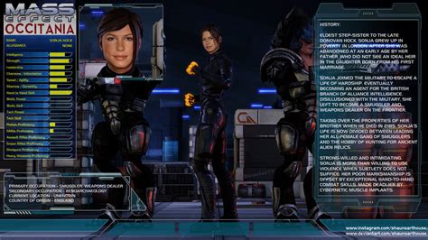 Mass Effect Occitania Sonja Hock Profile By Shaunsarthouse On Deviantart