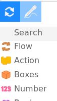Search Icon Misbehaves Issue Sugarlabs Turtleblocksjs Github