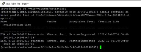 Upgrade VMware ESXi To 8 0 Via Command Line VMC