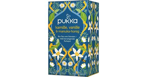Pukka Kamille Vanille Manuka Honig Tee Bio 20 Beutel Kaufen Teedose