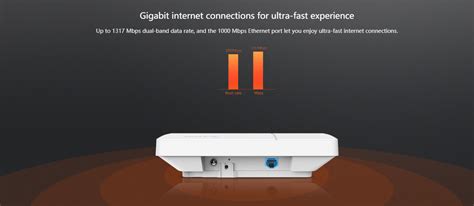 Tenda I24 AC1200 Wave 2 Gigabit Ceiling Access Point Support Up To100