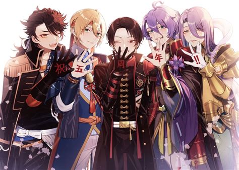 Touken Ranbu HD Hachisuka Kotetsu Kashuu Kiyomitsu Mutsunokami Yoshiyuki Kasen