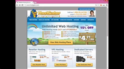 วิธีสมัคร Hostgator Youtube