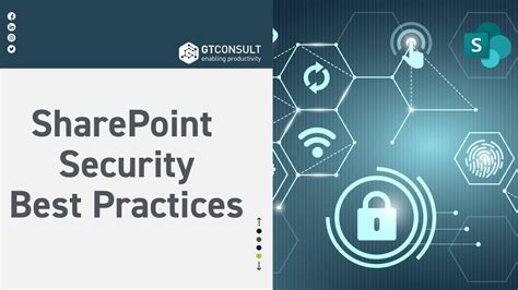 A Guide To Sharepoint Security Best Practices Gtconsult